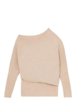 REISS Lorna Off-the-shoulder Sweater