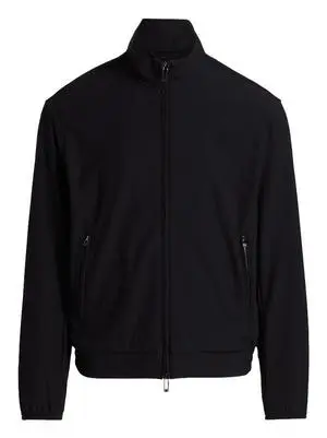 EMPORIO ARMANI Stretch Nylon Zip-front Jacket