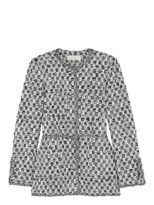 LIBEROWE Diya Tweed Jacket - Silver