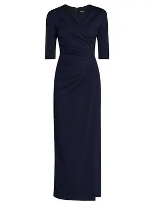 Giorgio Armani Ruched Midi-dress - Blue