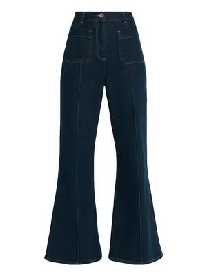 REISS Sakura High-rise Stretch Flare Jeans