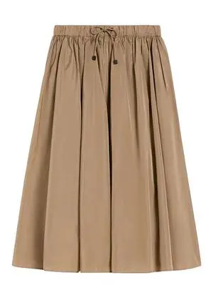 MAX MARA Taffeta Midi Skirt