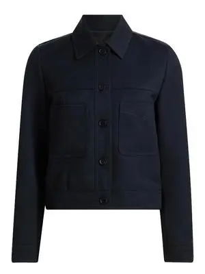 NILI LOTAN Susannah Wool Jacket - Midnight