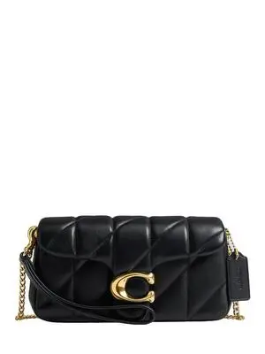 COACH Tabby Quilted Leather Chain Crossbody Bag 19