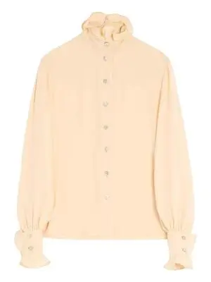 Valentino Garavani Georgette Blouse - Birch