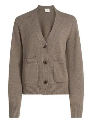 LISA YANG Danni Cashmere Relaxed-fit Cardigan - Truffle