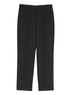 VALENTINO Wool Pants With Cuffs