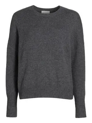 LISA YANG Mila Cashmere Relaxed-fit Sweater - Graphite