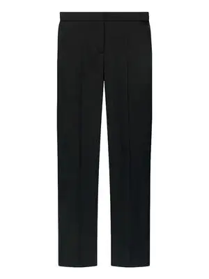 Another Tomorrow Classic Trousers - Black