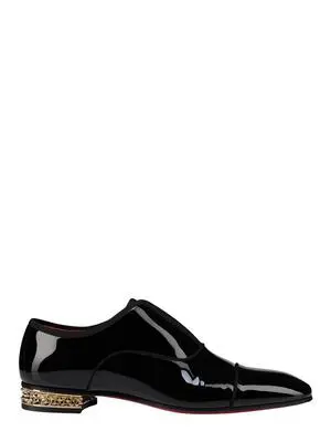 CHRISTIAN LOUBOUTIN Alphamale Rocks Oxford Shoes - Black