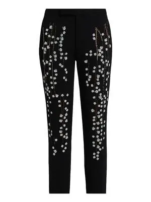 Libertine Sakura Wool Narrow Trousers - Black
