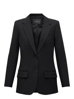 JOSEPH Jackie Wool Tailored Jacket - Black