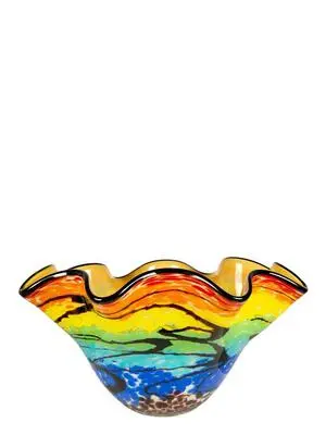 DALE TIFFANY Rainbow Reef Glass Vase - Multi