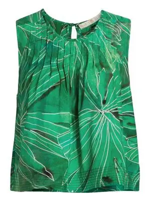 MARIE OLIVER Letta Botanical Print Sleeveless Top - Amazon