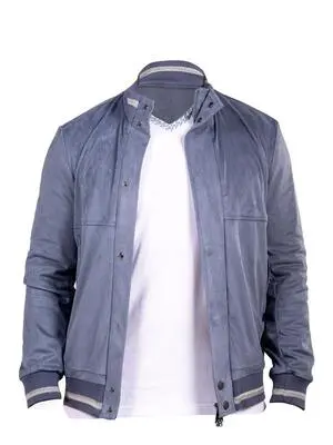 MACEOO Marthyr Bomber Jacket - Blue