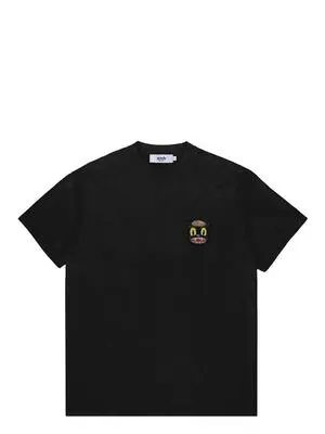 ARRELS BARCELONA Small Cat Cotton T-shirt Black