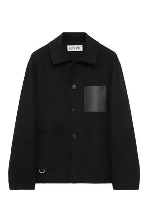 LOEWE Wool-cashmere Workwear Jacket
