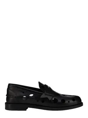 CHRISTIAN LOUBOUTIN The Plato Dots Loafers - Black