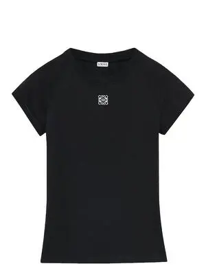 Loewe Fit Logo T-shirt - Black