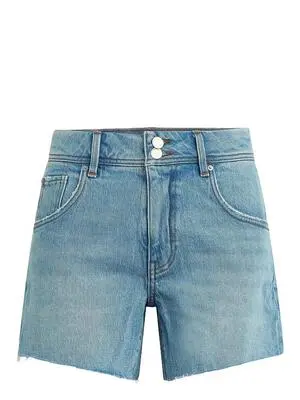 Hudson Jeans Devon Raw-edge Boyfriend Denim Shorts - Rush