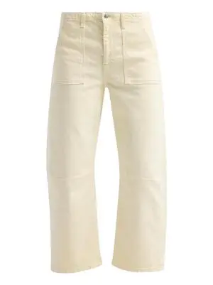 Co Utility Twill Mid-rise Pants - Camel