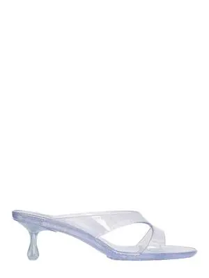 JIMMY CHOO Jelly Drop 50mm Sandals - Silver