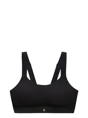THIRDLOVE Kinetic Logo-strap Sports Bra - Black