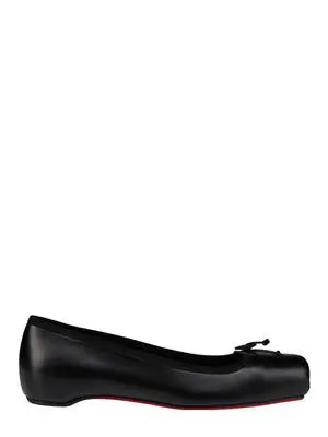 CHRISTIAN LOUBOUTIN Cassia Nodo Flats - Black