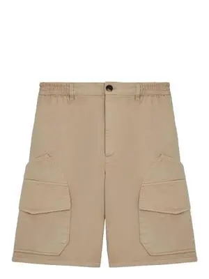 Loewe X Paula's Ibiza Washed Cotton Cargo Shorts - Sand