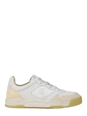 CHRISTIAN LOUBOUTIN Basketball 1 Retro Sneakers - Egg Shell