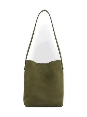 MANSUR GAVRIEL Small Everyday Cabas Suede Shoulder Strap