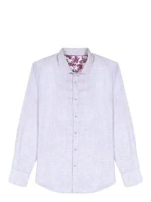 Robert Graham Edison Textured Cotton Shirt - Multi