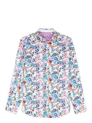 ROBERT GRAHAM Vacation Fund Stretch-cotton Shirt