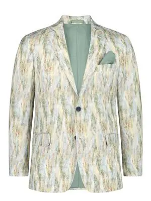 Robert Graham Barnsley Woven Linen-blend Sport Coat - Multi