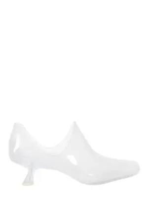 Loewe Emily Aqua 45mm Booties - Transparent