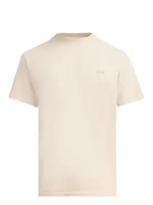 Loewe Anagram Regular-fit Cotton Crewneck T-shirt - Beige
