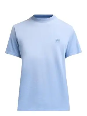 Loewe Anagram Regular-fit Cotton Crewneck T-shirt - Blue