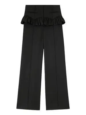 GANNI Calendered Skirt Pants