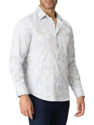 ROBERT GRAHAM Dewitt Stretch-cotton Woven Shirt
