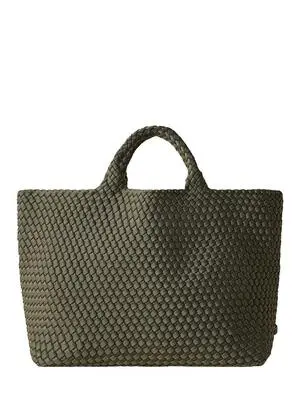 NAGHEDI St. Barths Large Tote Bag Olive