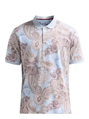 Robert Graham Creswell Paisley Cotton Polo Shirt - Multi