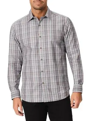Robert Graham Elroy Cotton-blend Button-front Shirt - Multi