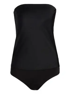 Ramy Brook Ruben Strapless Bodysuit - Black