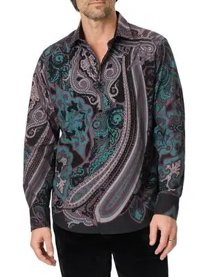 Robert Graham Beaded Paisley Woven Shirt - Multi