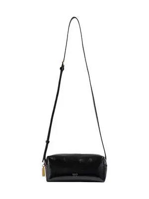 Khaite Mini Kye Leather Crossbody Bag - Black
