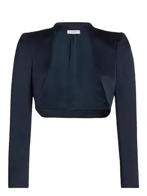 Ramy Brook Gia Open-front Capelet - Navy