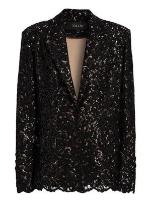 TOCCIN Willa Boyfriend Blazer - Jet