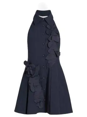 RAMY BROOK Donna Cotton-blend Mini-shirtdress