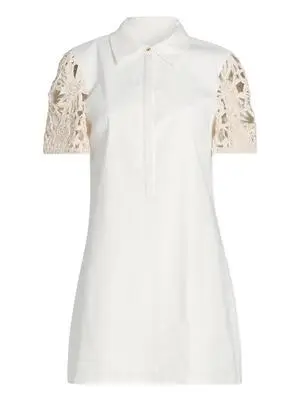 RAMY BROOK Celine Linen-blend Minidress