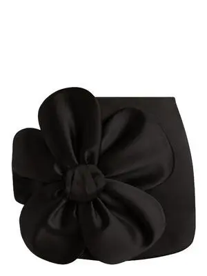 Marc Jacobs Daisy Satin Circle Miniskirt - Black